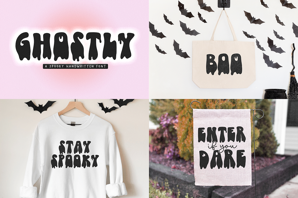 Halloween Font Bundle | Spooky Fonts, a Font by KA Designs
