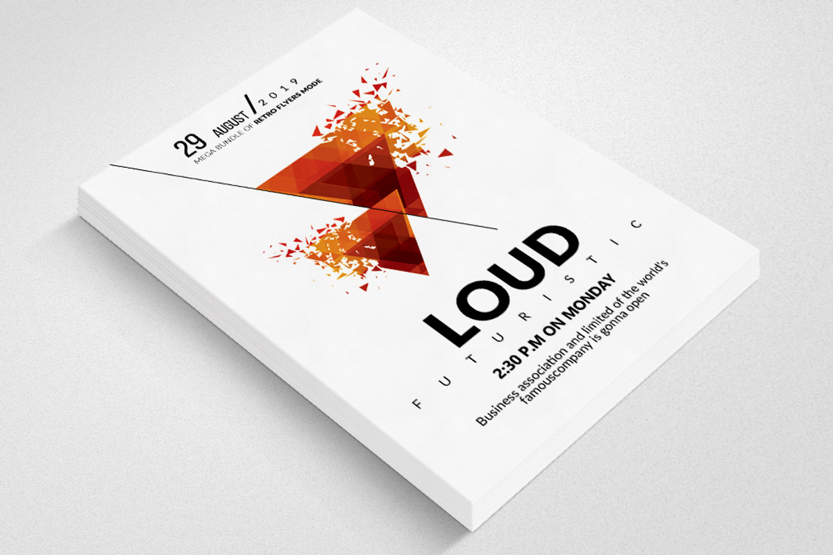 Loud Party Flyer Templates, a Flyer Template by Business Flyers
