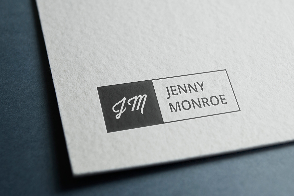 Four Name/Initial Based Logos, a Branding & Logo Template by James ...