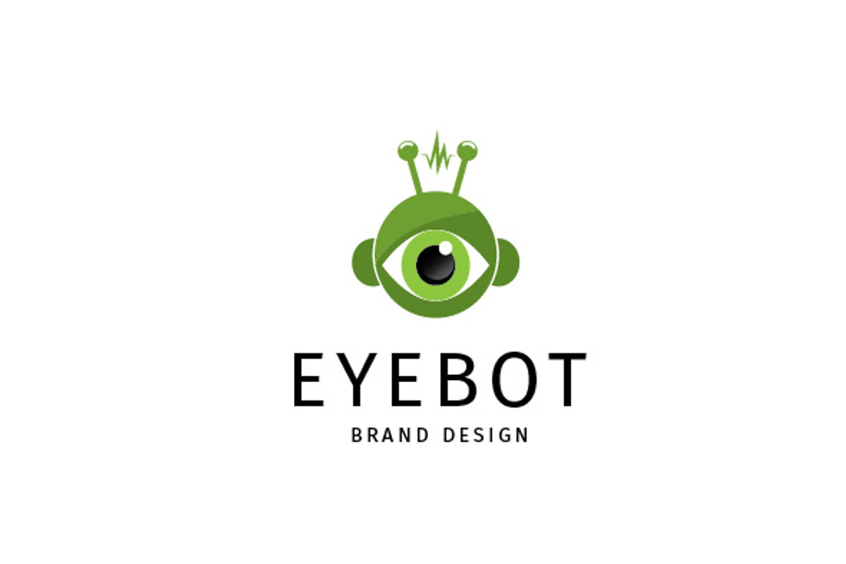 Eyebot Logo, a Branding & Logo Template by Mariyana