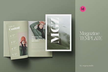 FIFTH Magazine Template, a Magazine Template by Studio Standard