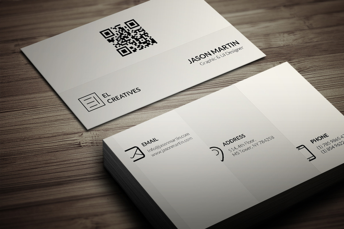 Simple Metro Business Card, a Business Card Template by bouncy