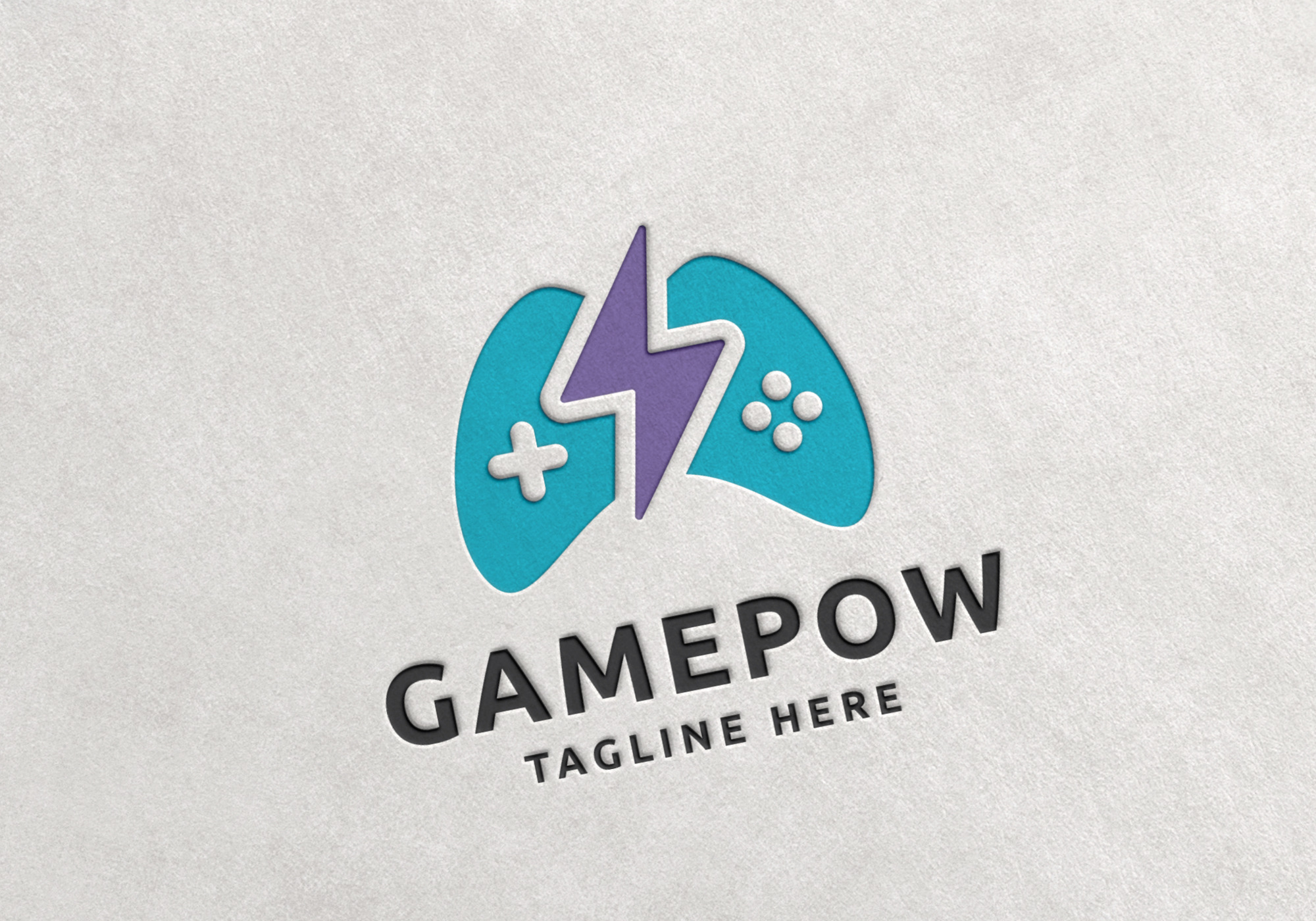 Game Power Logo, a Branding & Logo Template by Design_Planet