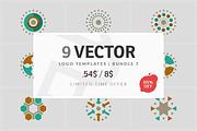 9 Vector Logo Elements - Bundle 07, a Branding & Logo Template by MAOV
