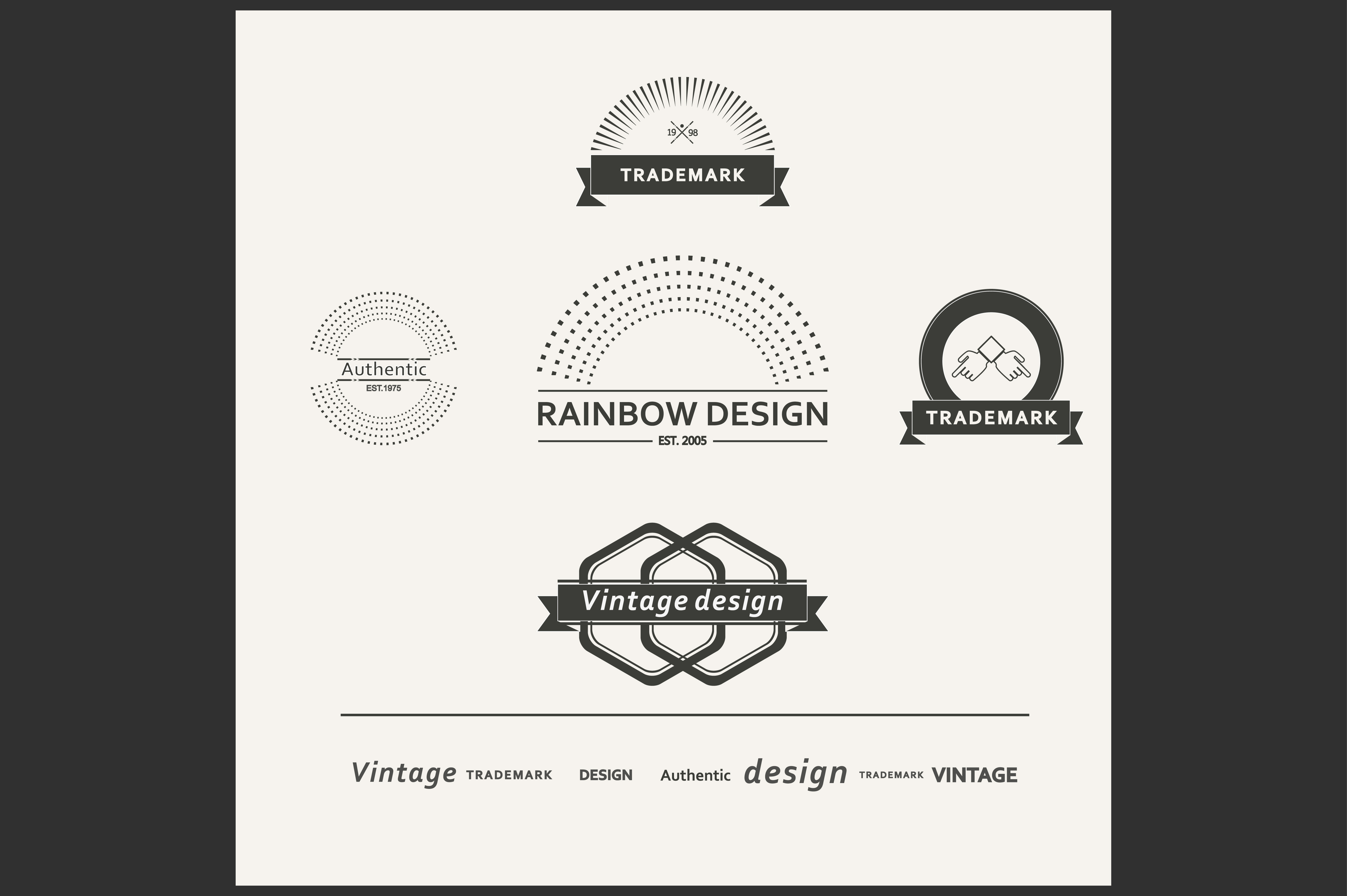 Set vector vintage posters Vol.5 | Icons ~ Creative Market