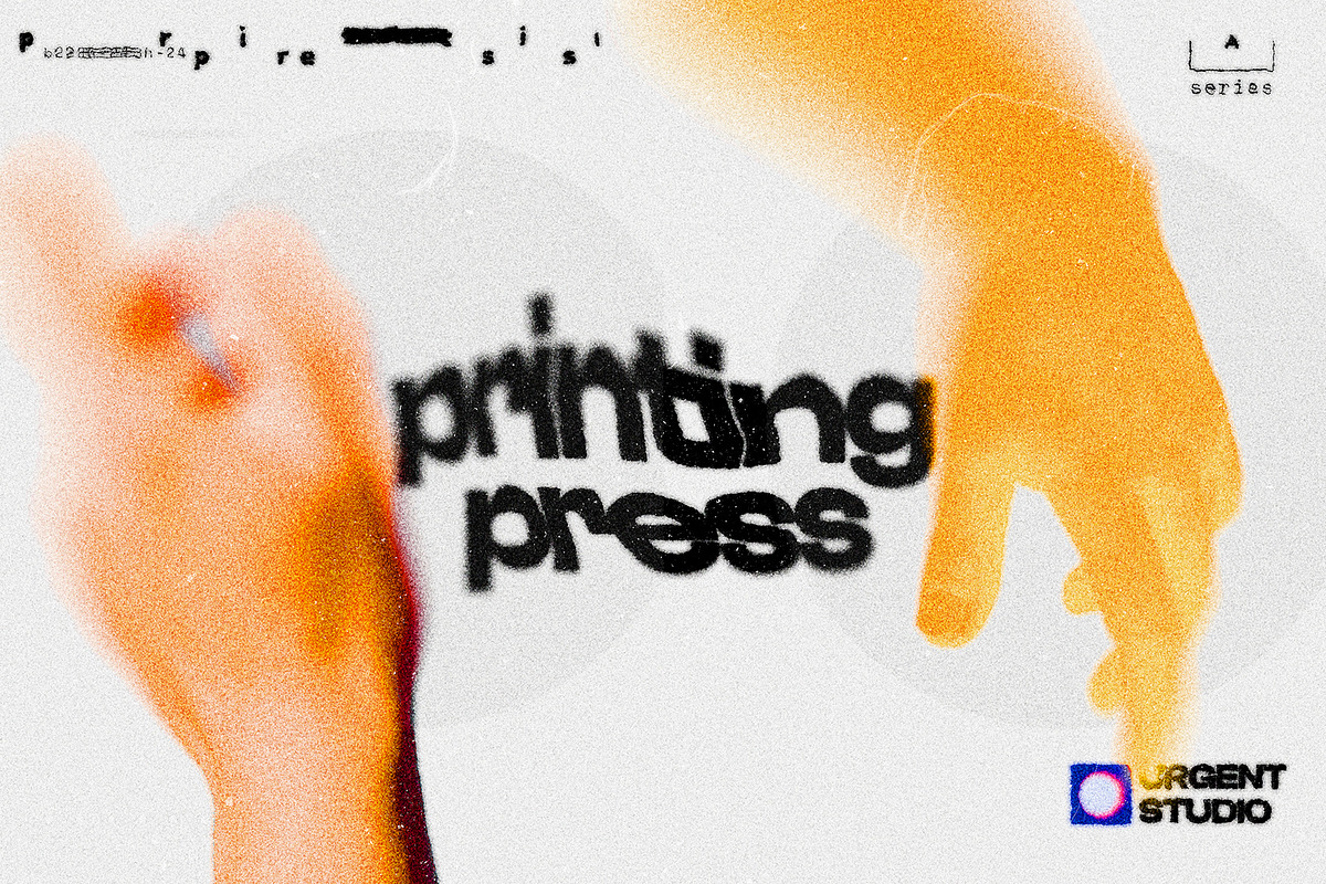 Grainy Photoshop Print Effect, a Texture Graphic by urgent studio