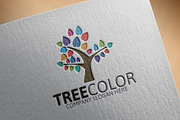 Tree Color, a Branding & Logo Template by Josuf Media