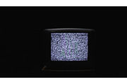 TV screen on at night with a white, a Background Graphic by Media Whale ...