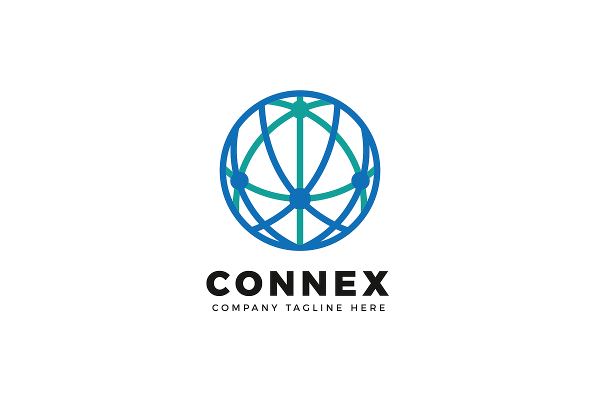Connected World Logo, a Branding & Logo Template by ehaezer