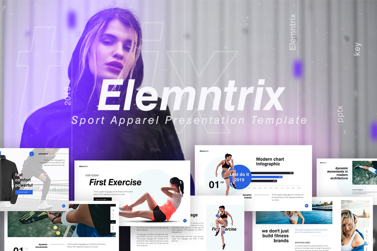 Elementrix PowerPoint Template, a Presentation Template by RRGraph