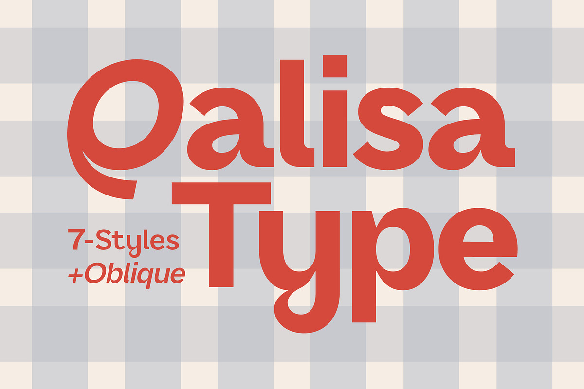 Qalisa - Modern sans, a Sans Serif Font by Uncarving