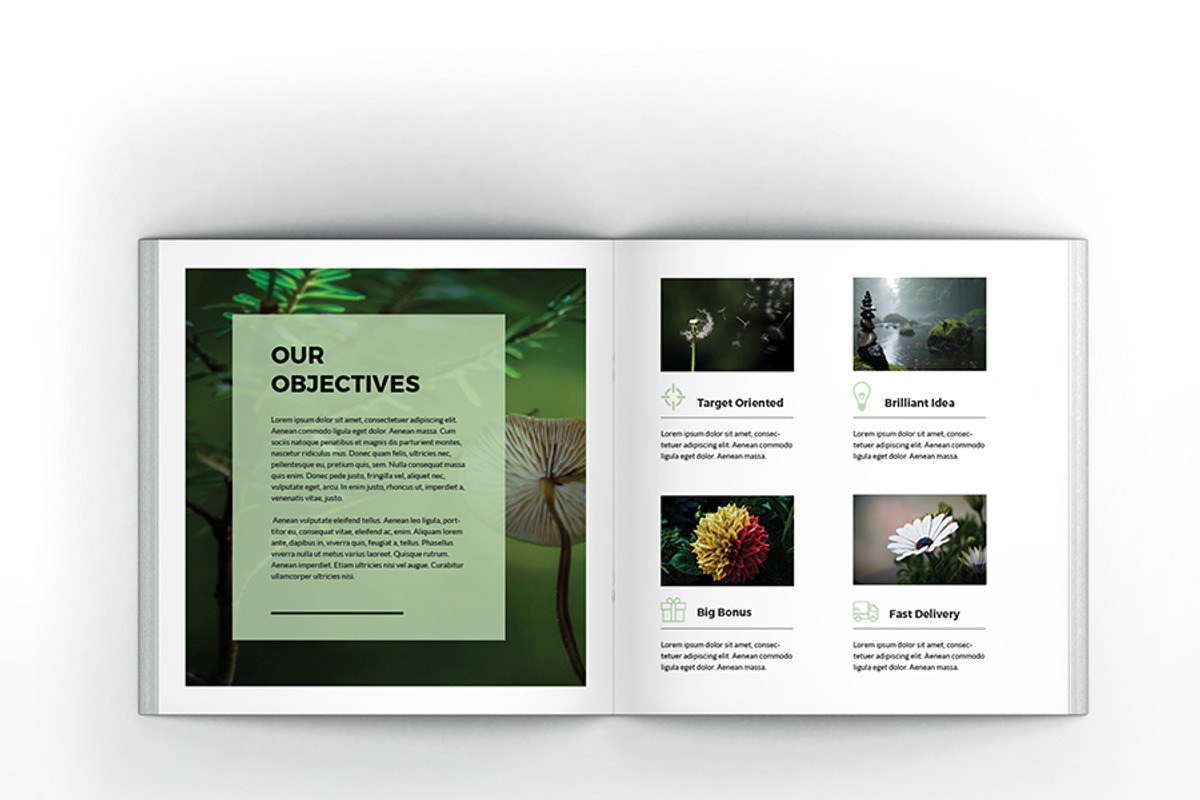 Green Leaf - Creative Brochure, a Brochure Template by Incools Stokie