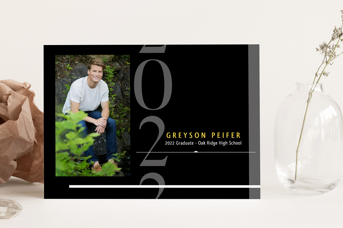Senior Graduation Card Template, an Invitation Template by By Stephanie ...