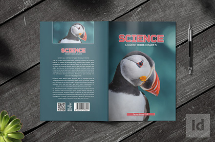 Science Textbook Template 2.0, a Magazine Template by fisihsani
