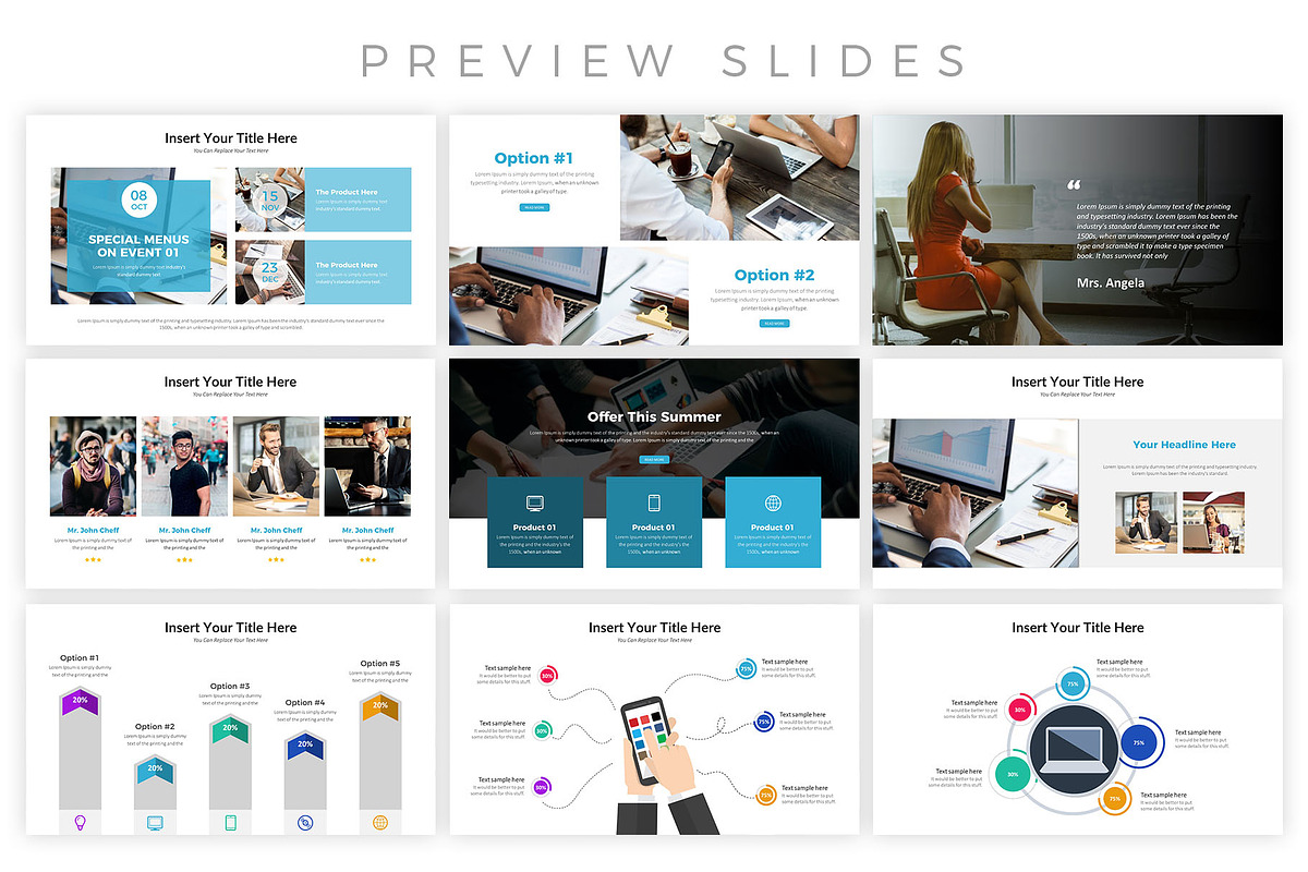 Software Presentation Template, a Presentation Template by Digitcase x ...