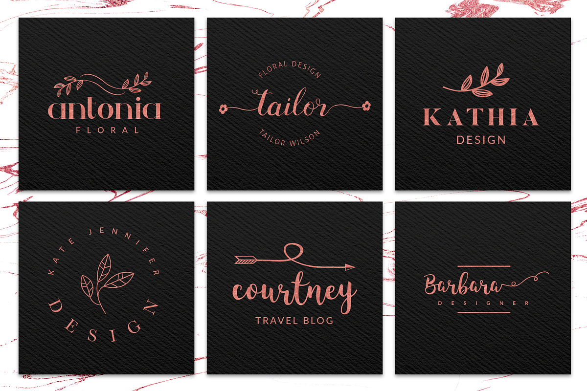 Madame Logo Pack Vol. 1, a Branding & Logo Template by GraphicDash