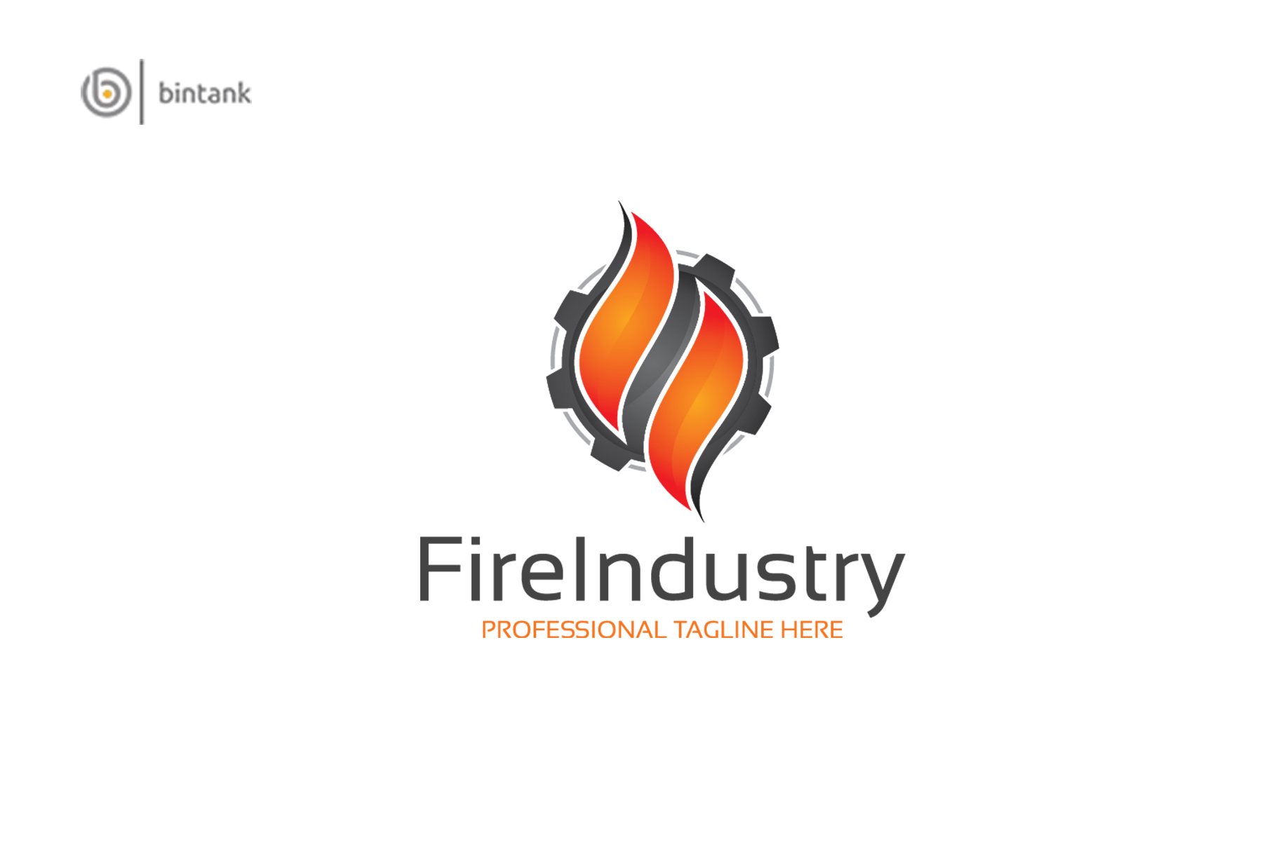 Fire Industry Logo, a Branding & Logo Template by Bintank Studio ...