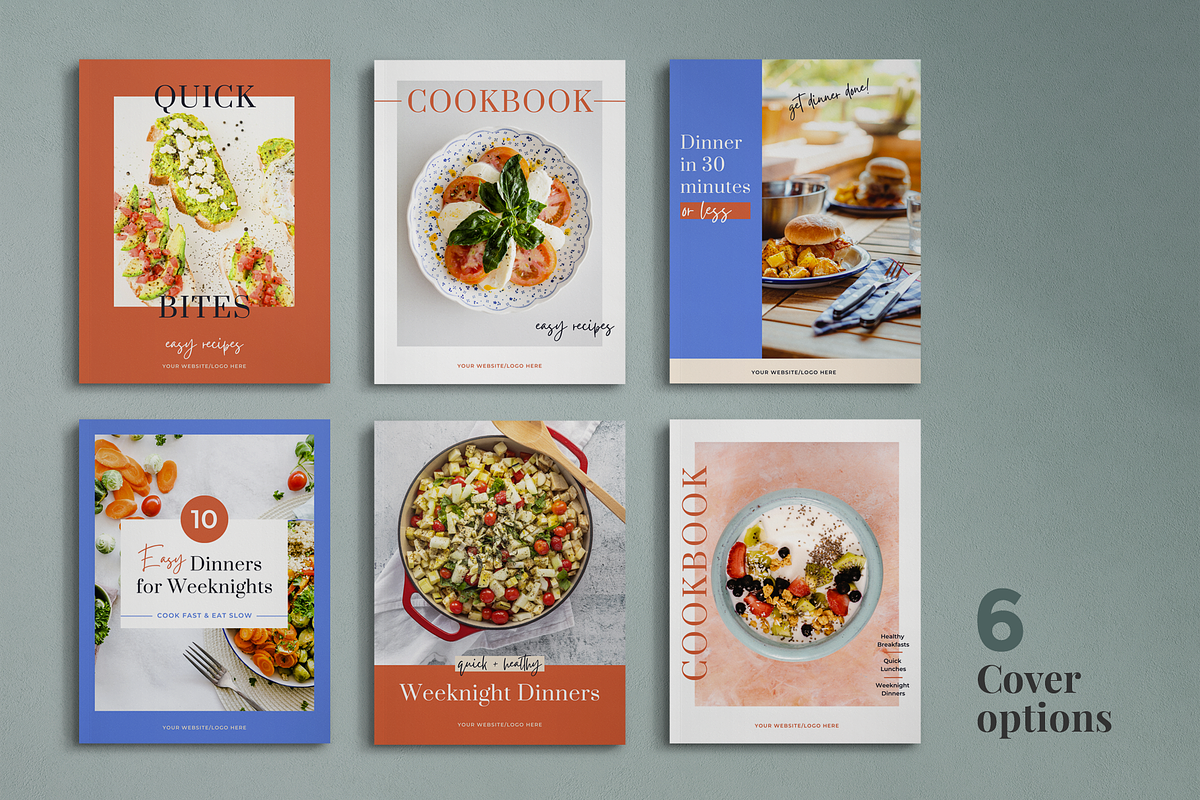 Canva Cookbook Template
