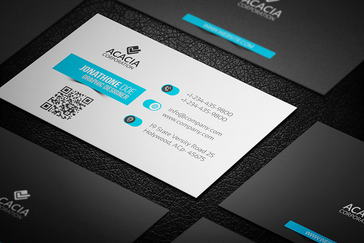 Shadow Business Card, a Business Card Template by DesignGhar