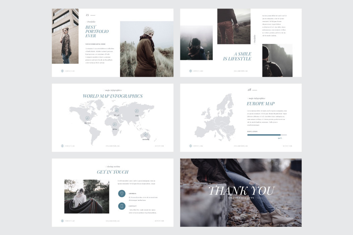LIFESTYLE - Powerpoint Template, a Presentation Template by Shafura