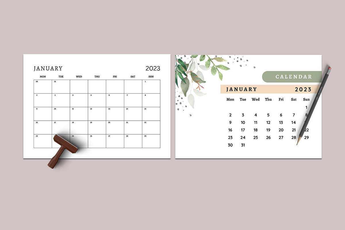 Calendar Template/Calendar 2023, a Stationery Template by Design Zone
