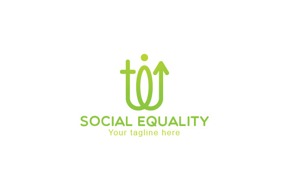 Social Equality-Male Female Logo, a Branding & Logo Template by VecRas