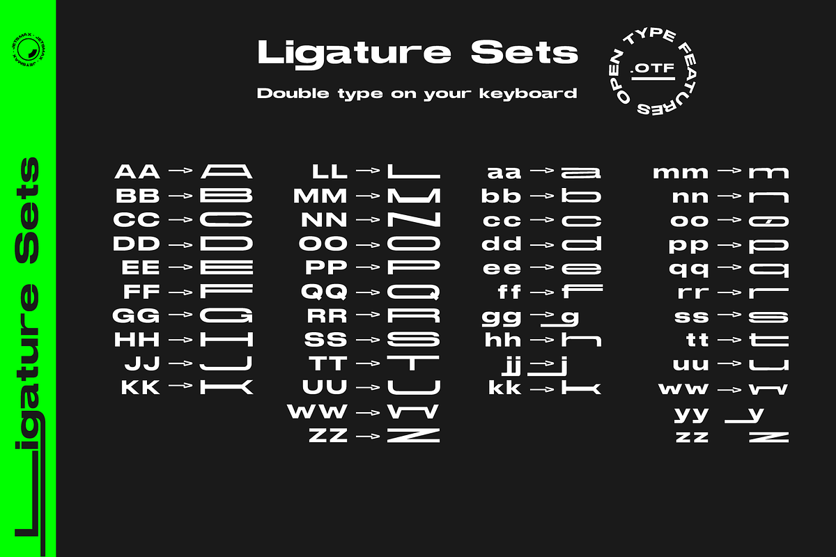 Stretch Pro - Futuristic Typeface, a Sans Serif Font by Jetsmax® Studio