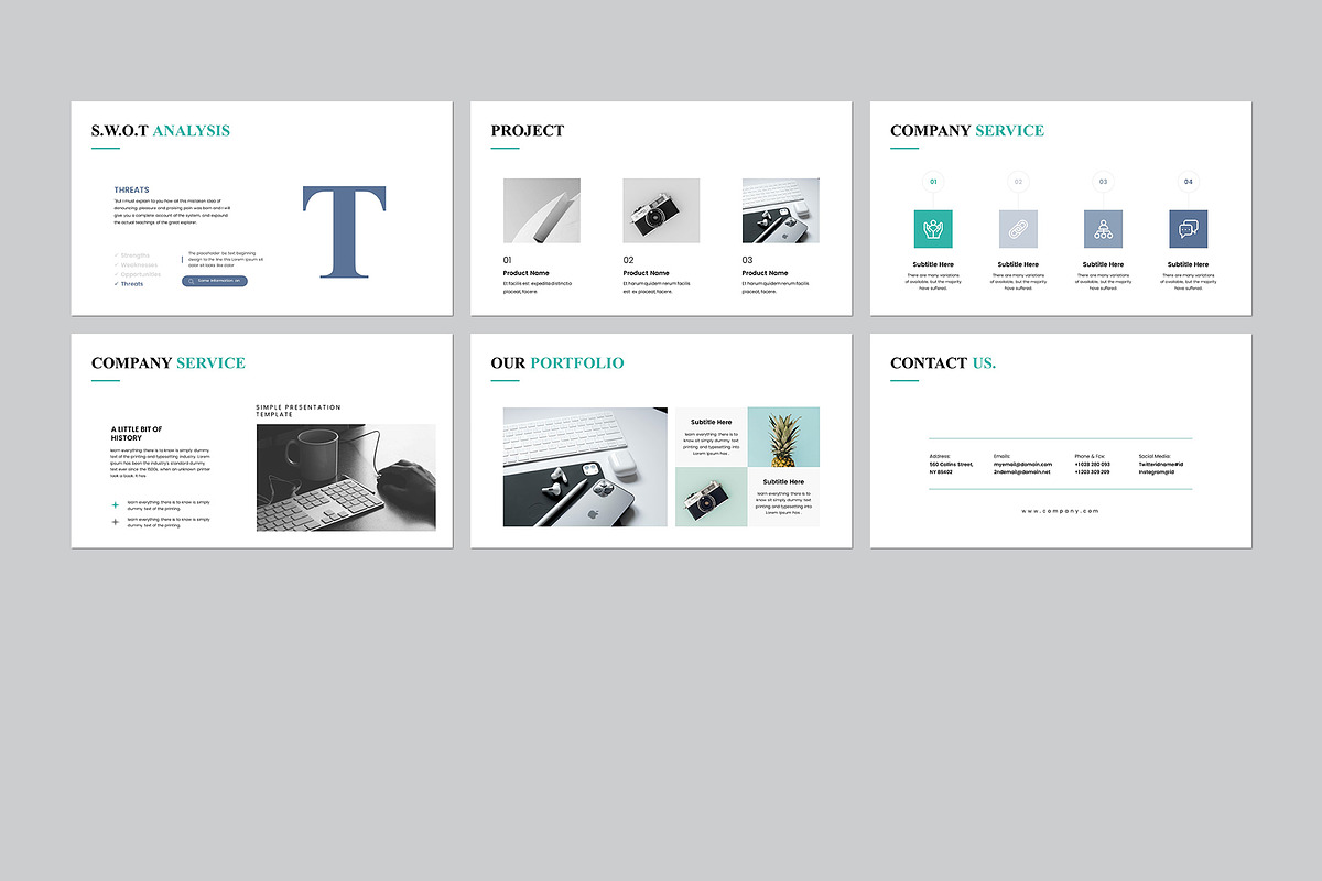 Proposal PowerPoint Template, a Presentation Template by CreativeSlides