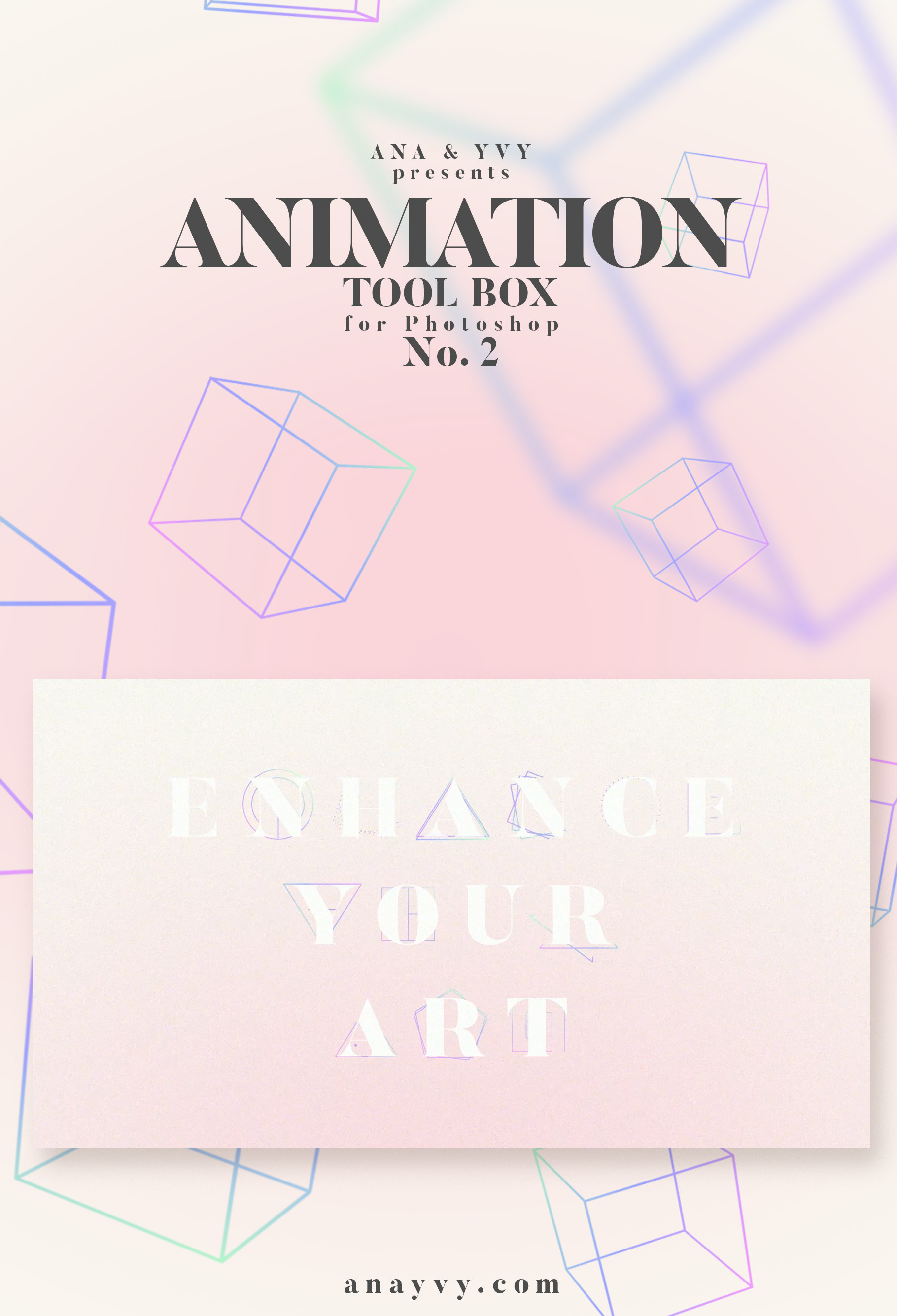 animated abstract shapes | logo, an Object Graphic by ana & yvy