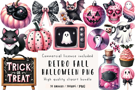 Cute Halloween | Clip Art, an Illustration by littlehappydrawings