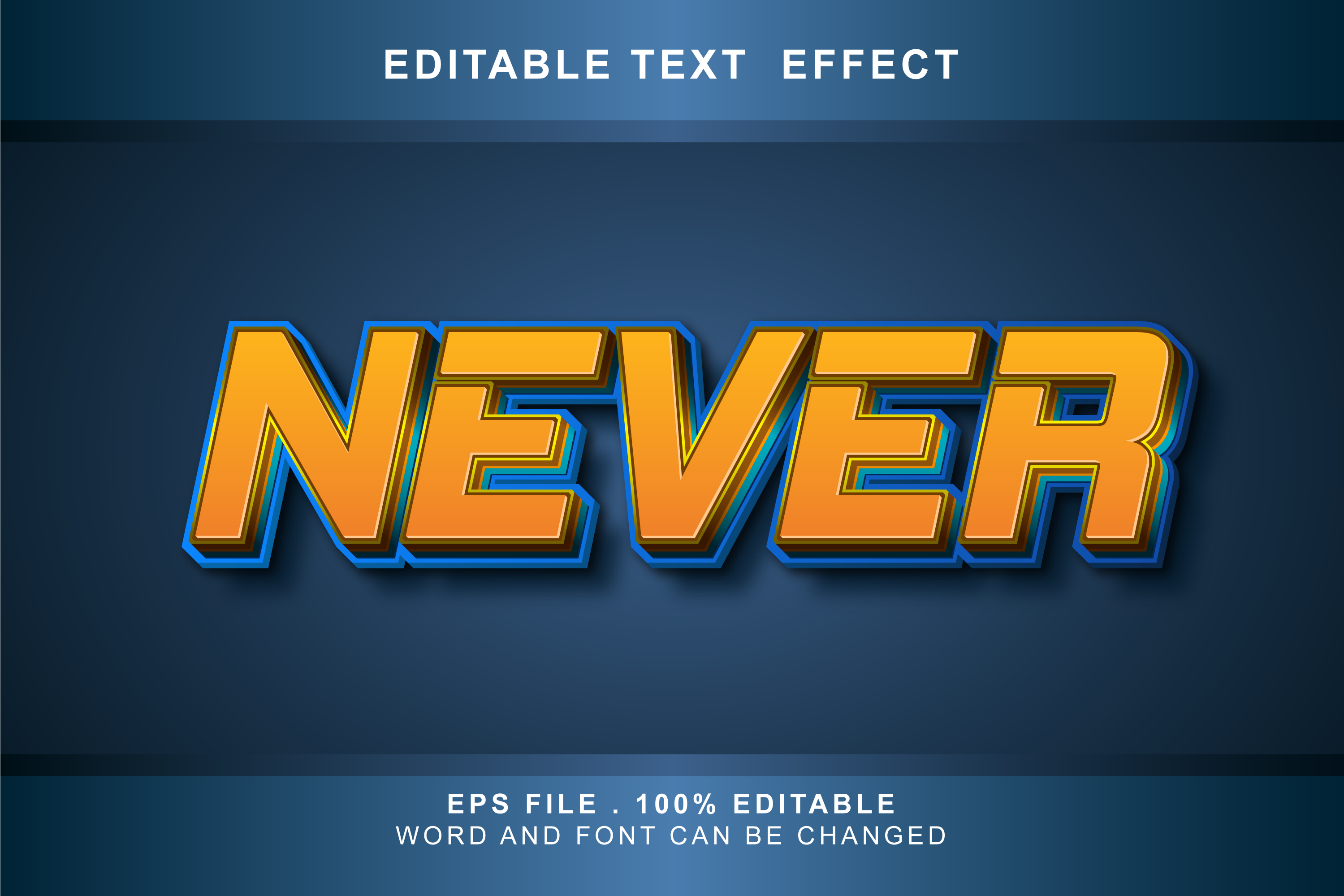 never text effect editable, a Plug-in Add-On by rio_tj
