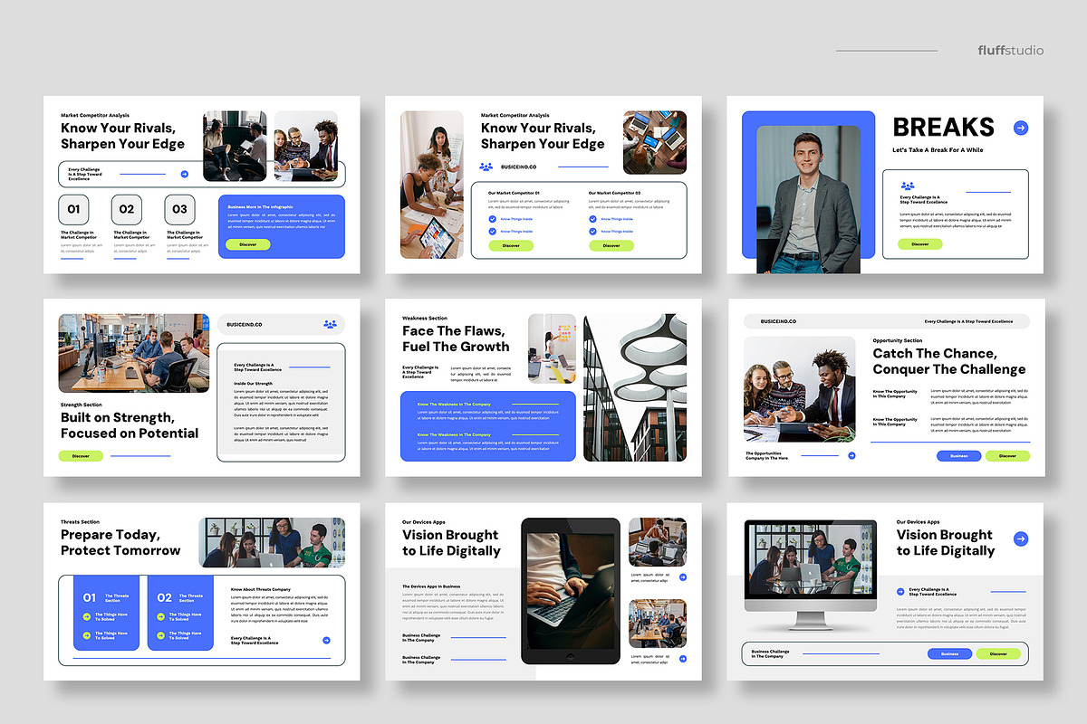 Business Challenge Google Slides