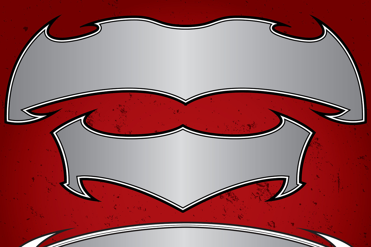 Rocker Frame Banners, a Graphic by flylanddesigns