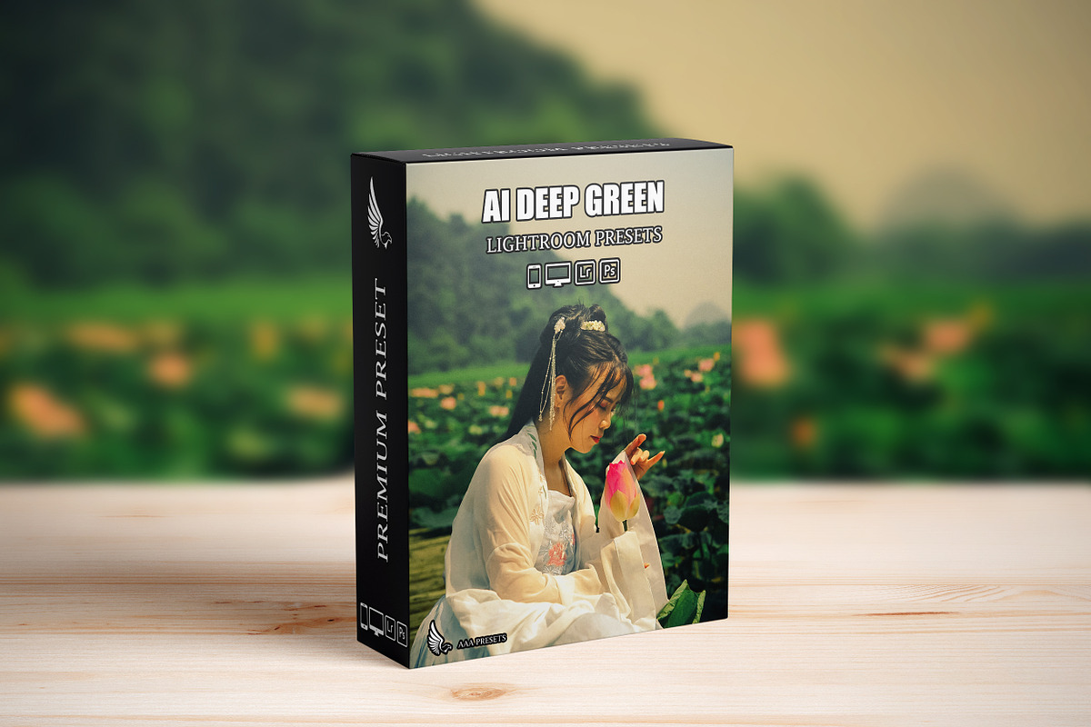 AI-Optimized Deep Green Cinematic Lightroom Presets