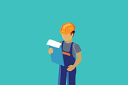 Character Manager Isometric | Background Graphics ~ Creative Market