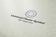 Universal Flower Symbol, a Branding & Logo Template by BdThemes