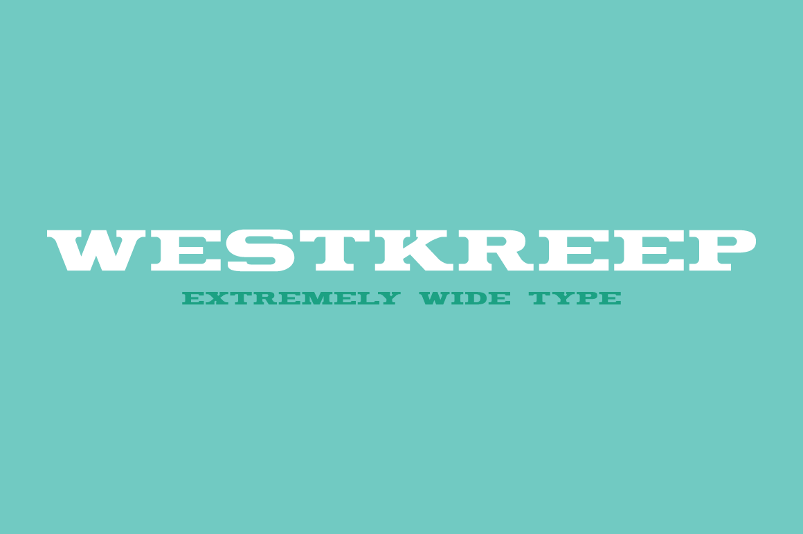 Westkreep Font | Slab Serif Fonts ~ Creative Market