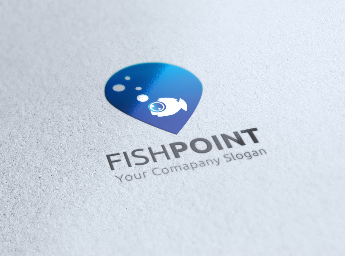 Fish Point, a Branding & Logo Template by Vectorwins Premium Shop