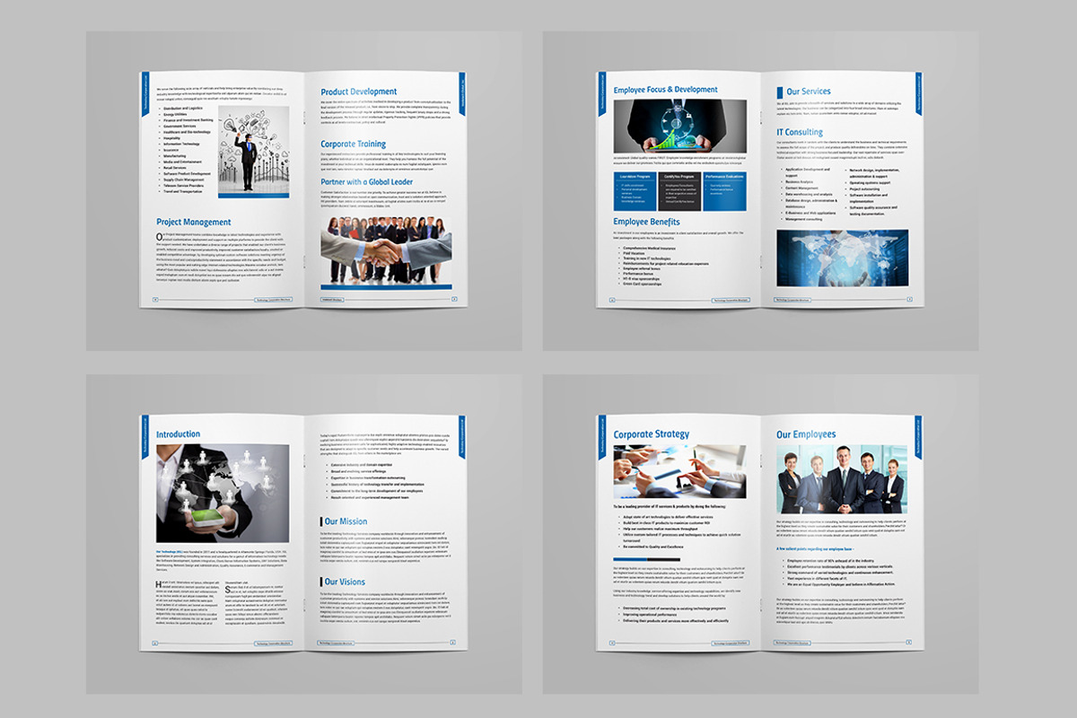 Technology Brochure Template 22, a Brochure Template by Layout Design
