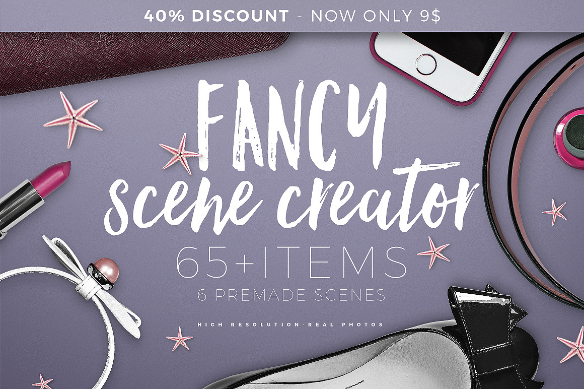 Fancy Scene Creator, a Product Mockup by Graphicdome