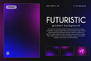 Futuristic Gradient Background, a Background Graphic by Pitchlook.Studio