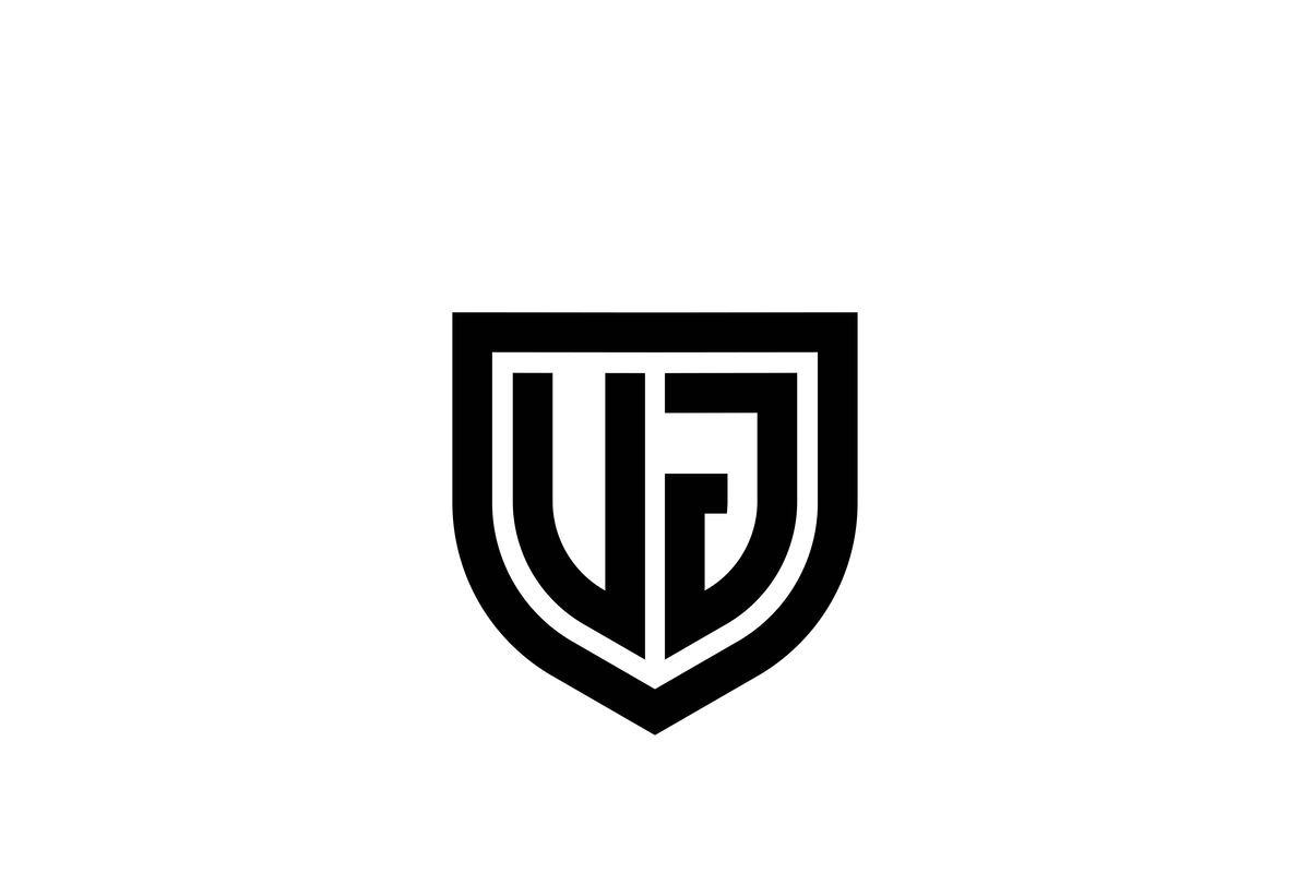 UJ logo design vector template, a Branding & Logo Template by xcoolee