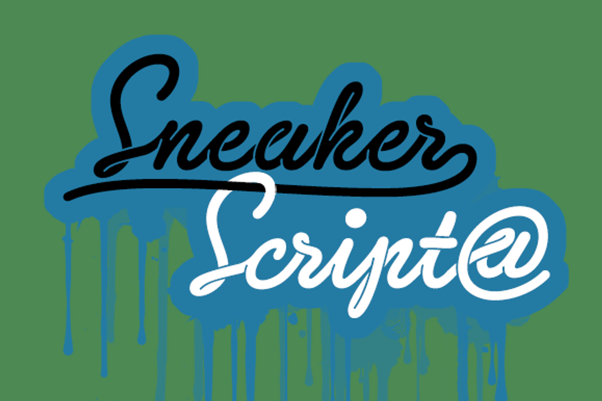Sneaker Script, a Script Font by Dharma Type | Creative Market
