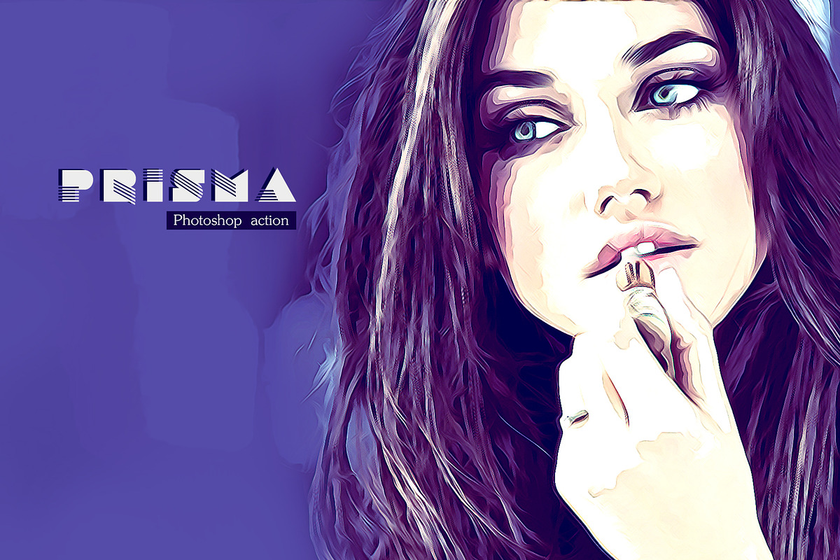 Prisma Effect PS Action, an Action Add-On by PSD Action