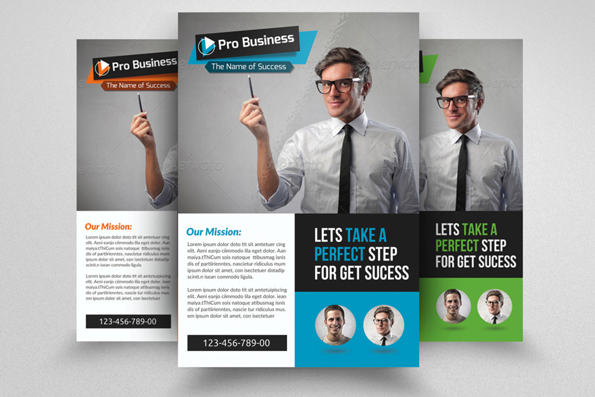 Business executive Coach Flyer, a Flyer Template by Business Flyers