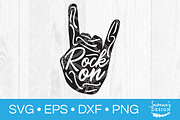 Rock On SVG, an Illustration by SavanasDesign