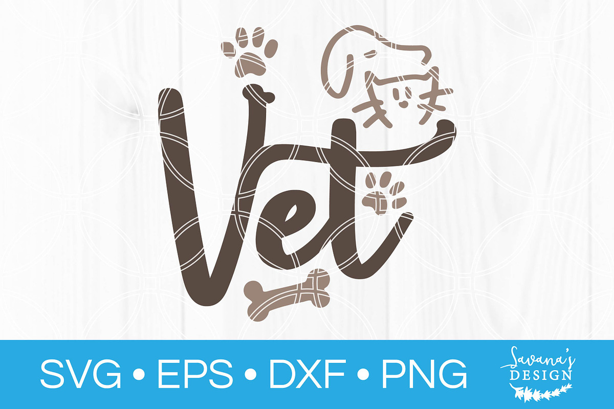 Vet SVG Veterinarian SVG Veterinary, an Animal Illustration by ...