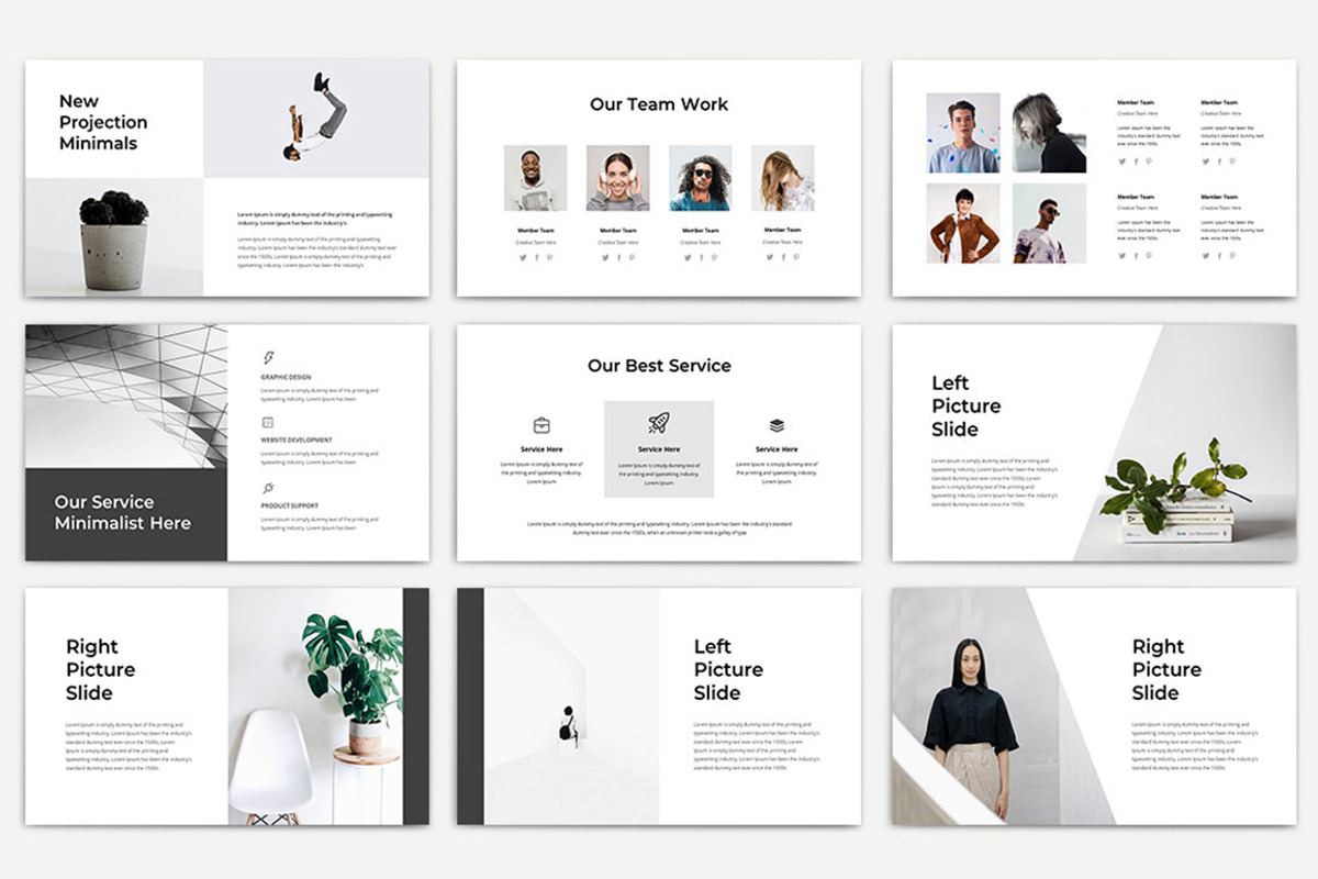 Minimalist Powerpoint-Google Slide, a Presentation Template by TypeMakers