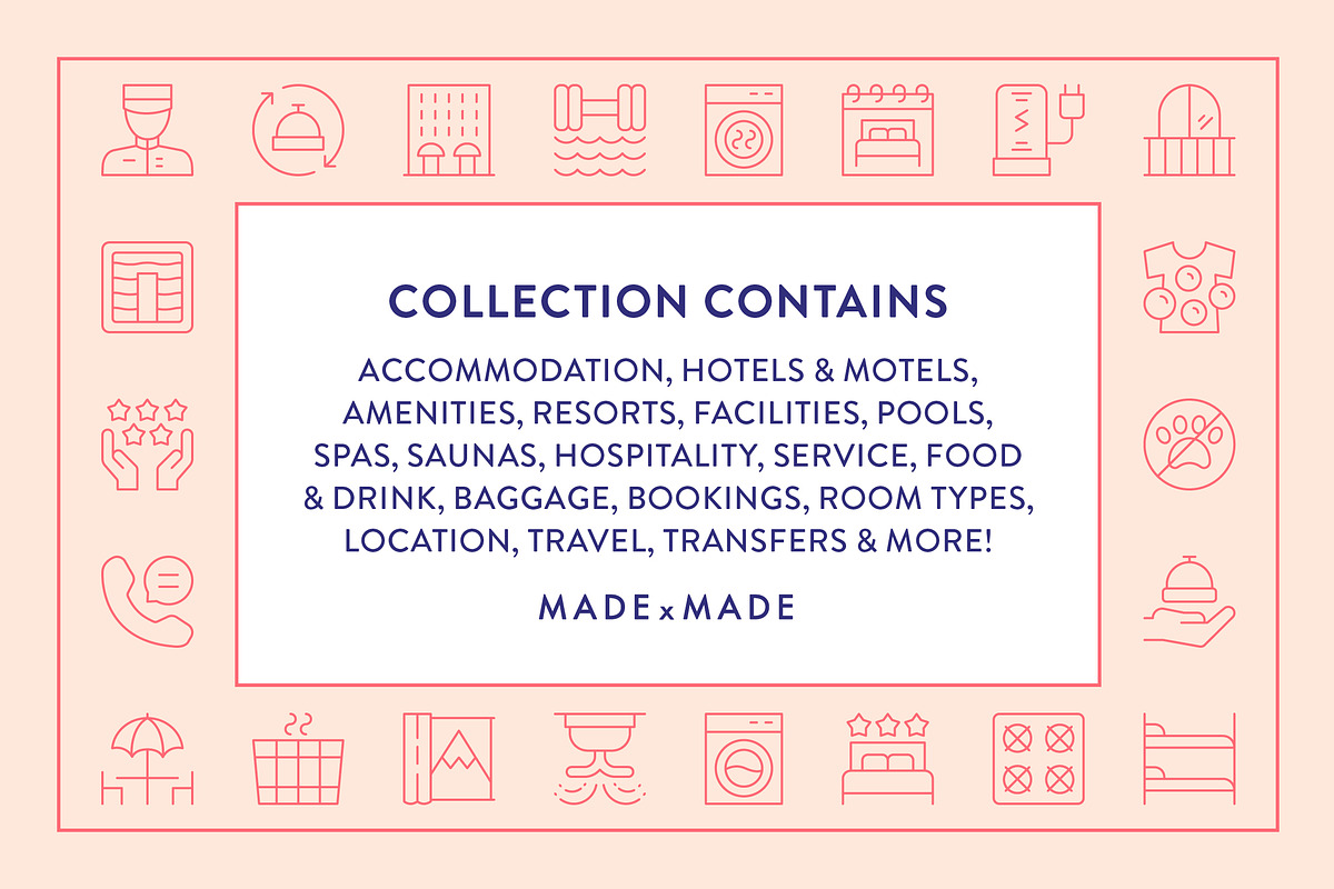 Accommodation Icons