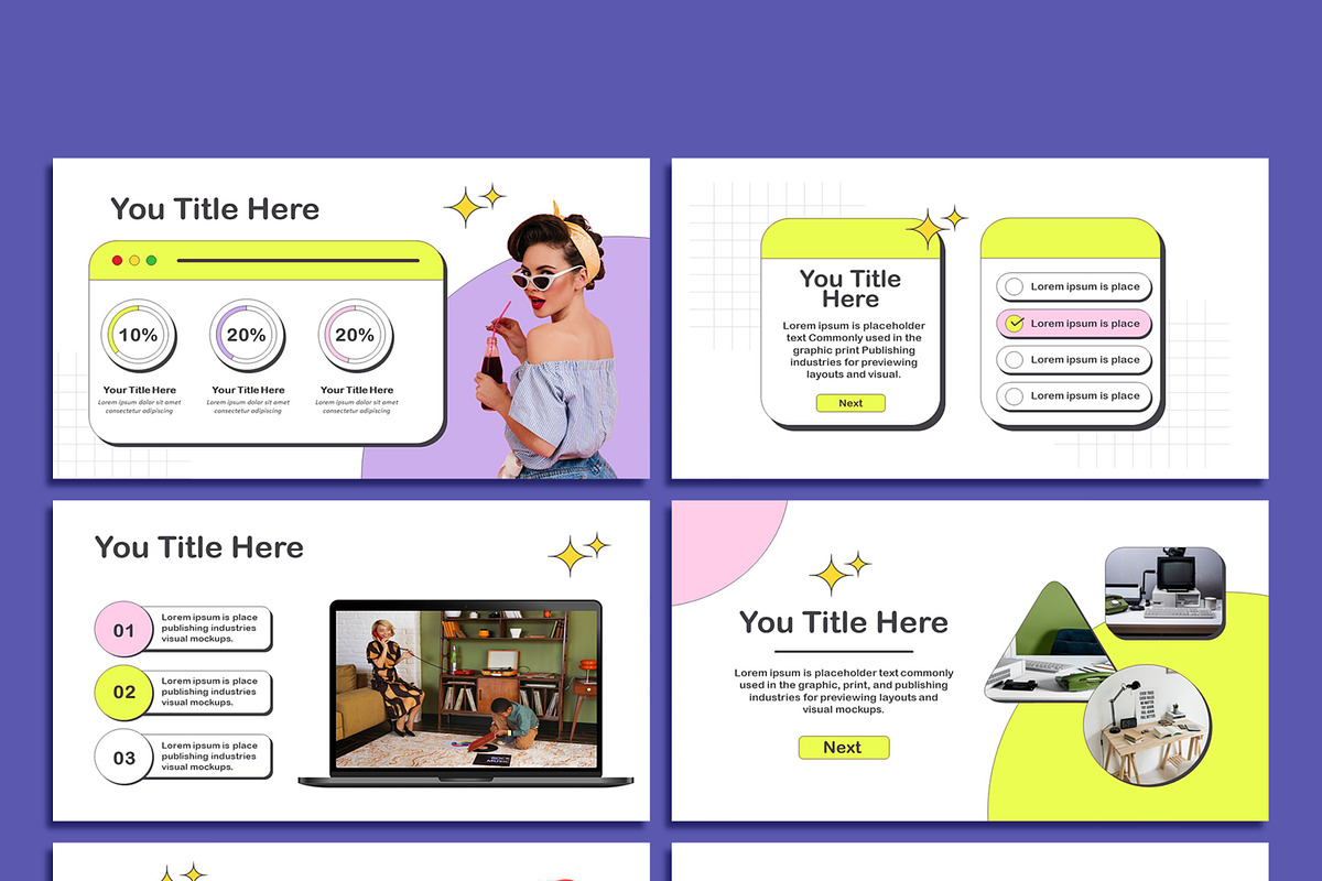 Cute Powerpoint Template, a Presentation Template by SKY CREATION